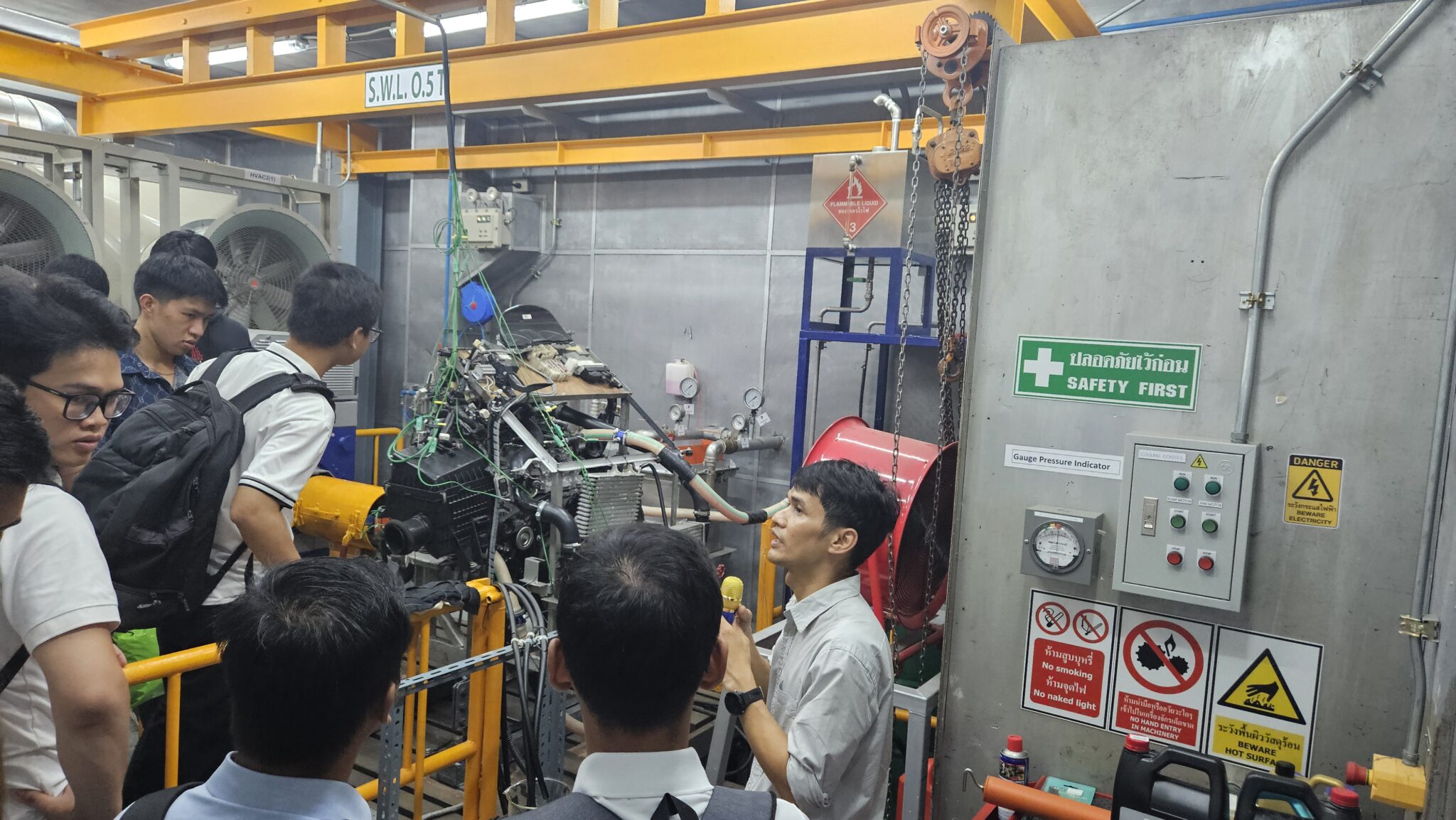 ENTEC welcomed Students from TAIST-Tokyo Tech for Laboratory Visit – ENTEC