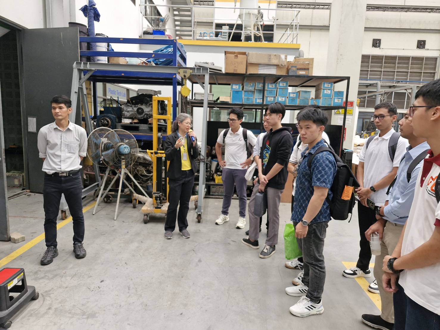 ENTEC welcomed Students from TAIST-Tokyo Tech for Laboratory Visit – ENTEC