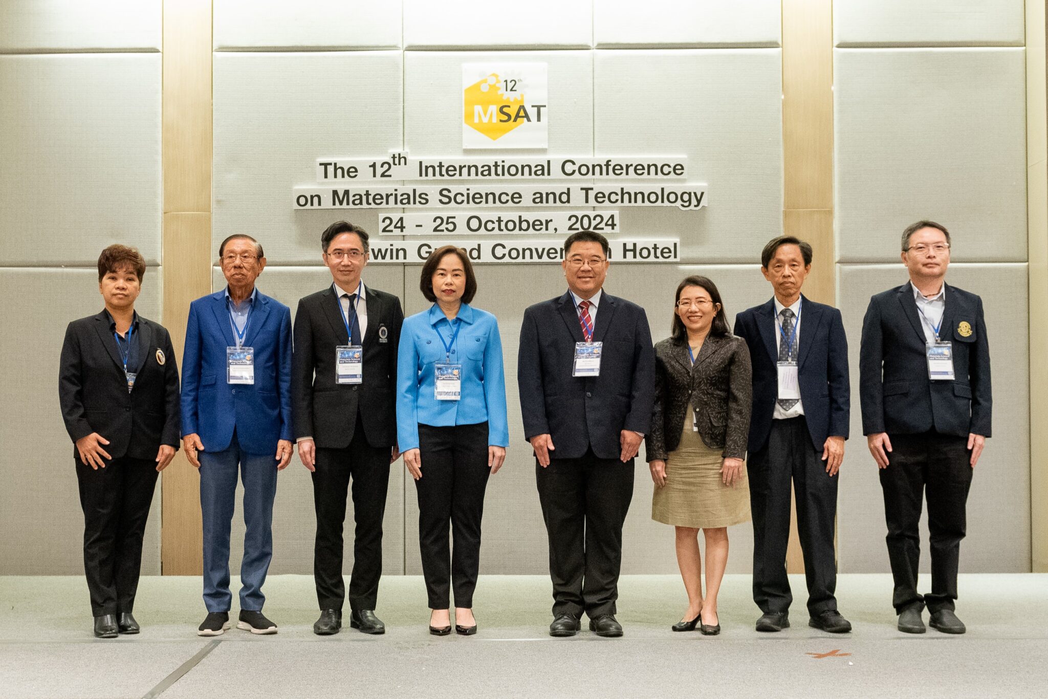 ENTEC and MTEC Co-hosted the 12th International Conference on Materials ...