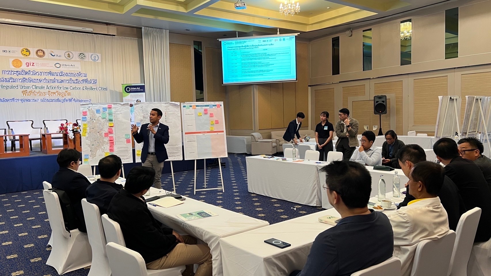 2024.10.30-28 ENTEC, NSTDA, participated in the Urban-Act: Integrated Urban Climate Action for ...