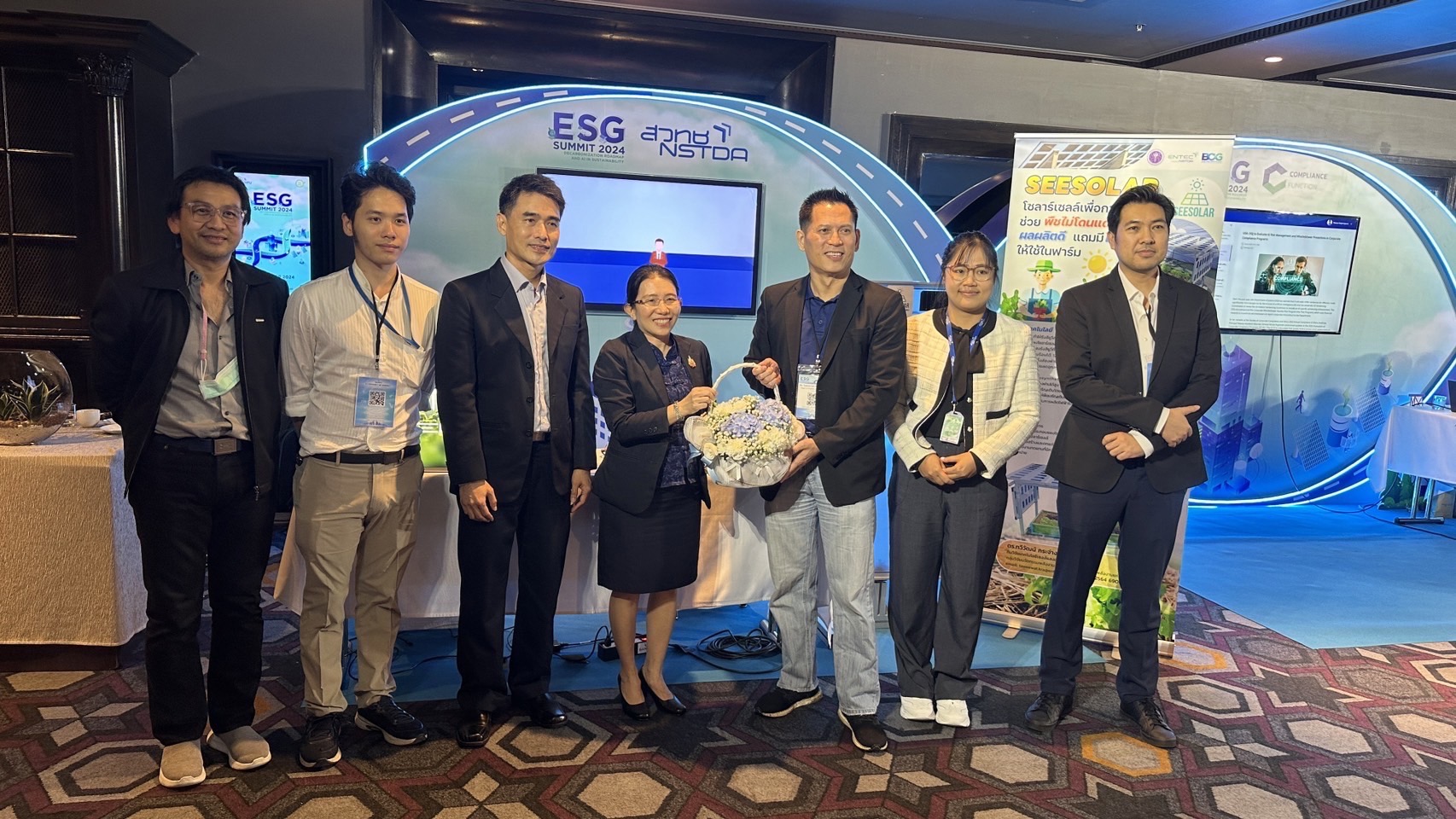 ENTEC Showcases SEESOLAR Agricultural Solar Panels at Banpu ESG Summit 2024 – ENTEC