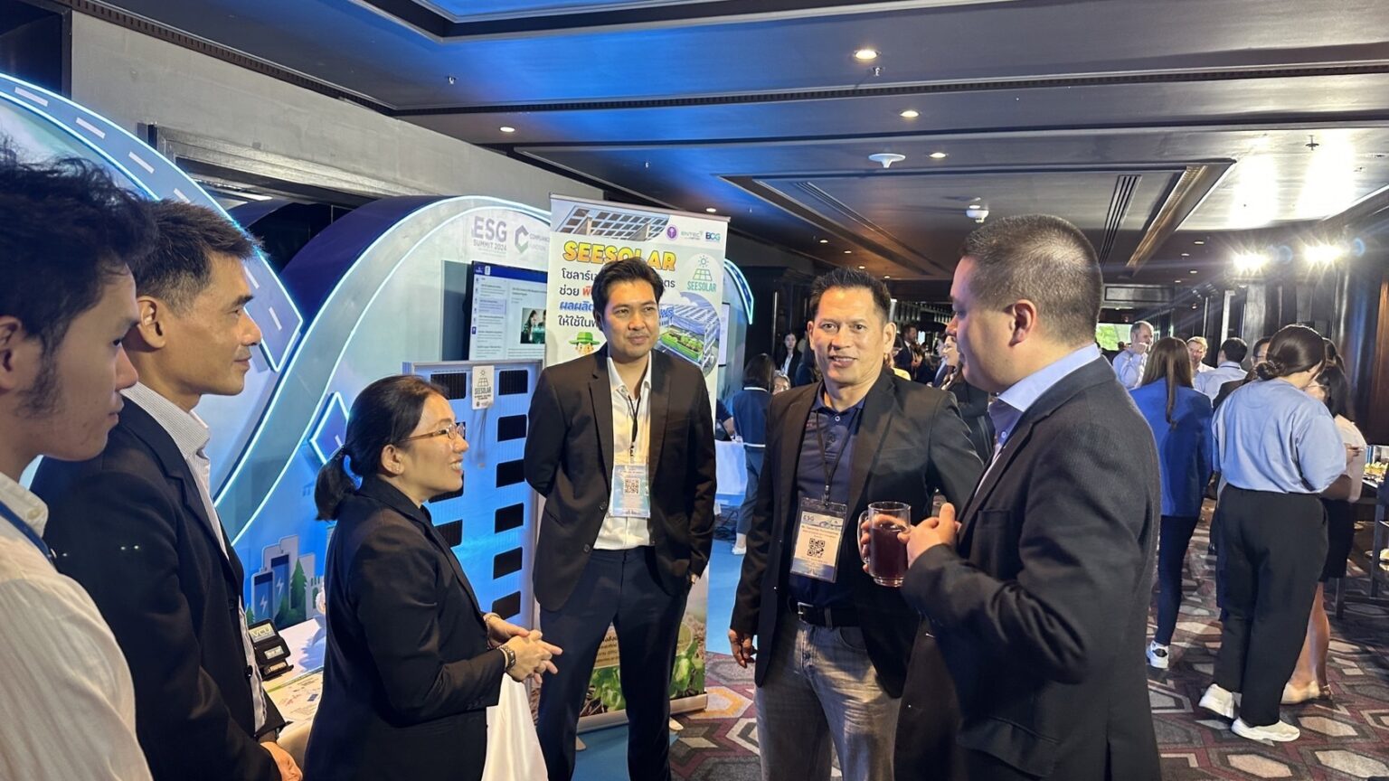 ENTEC Showcases SEESOLAR Agricultural Solar Panels at Banpu ESG Summit 2024 – ENTEC