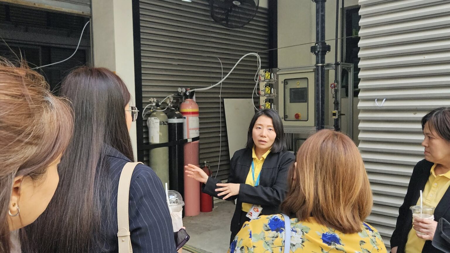 2025.01.20 ENTEC, NSTDA Welcomes Budget Bureau Officials to Visit Solar Cell Technology and ...