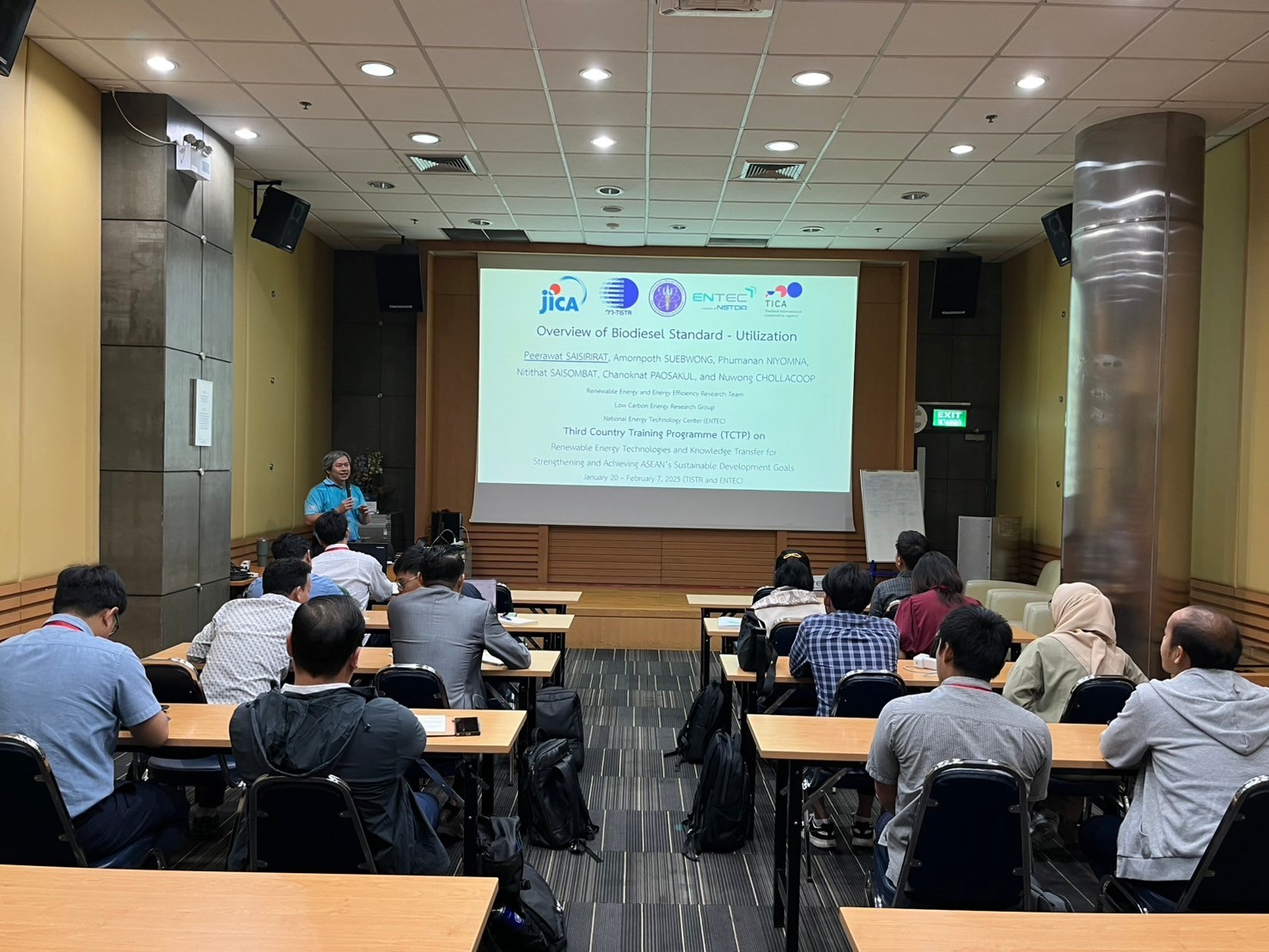 2025.01.29 ENTEC NSTDA Hosts Workshop on “Overview of Biodiesel Standard – Utilization” Under ...